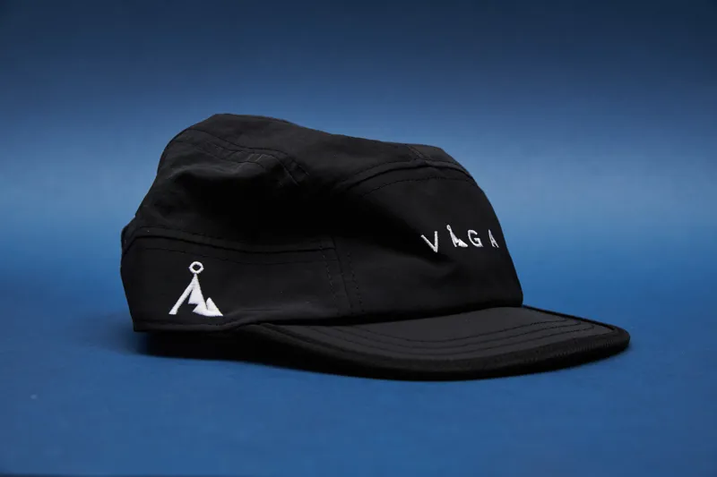 Våga Weather Resistant Fell Cap Running Storm Black Charcoal