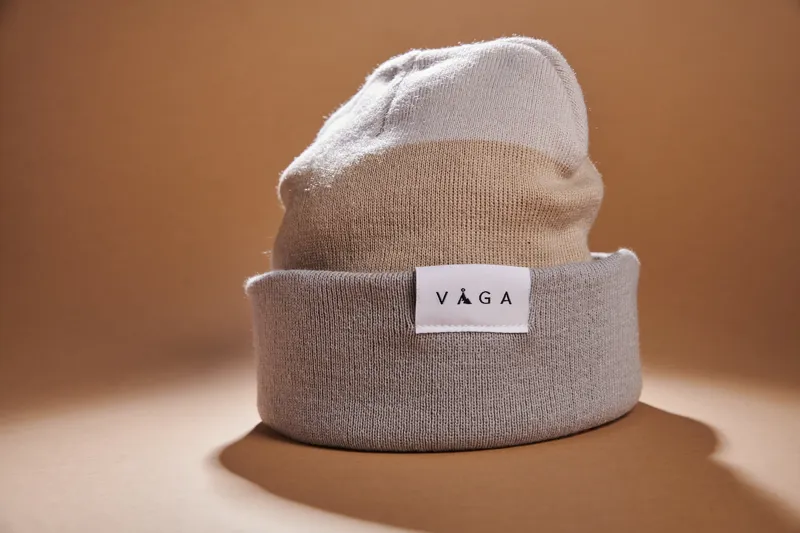 Våga Beanie Mist Grey/Fawn/Cream
