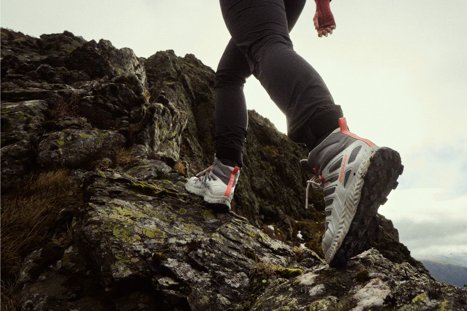 Inov8 Roclite Mid GTX Wide Women's Hiking Boot Grey/Light Grey/Co