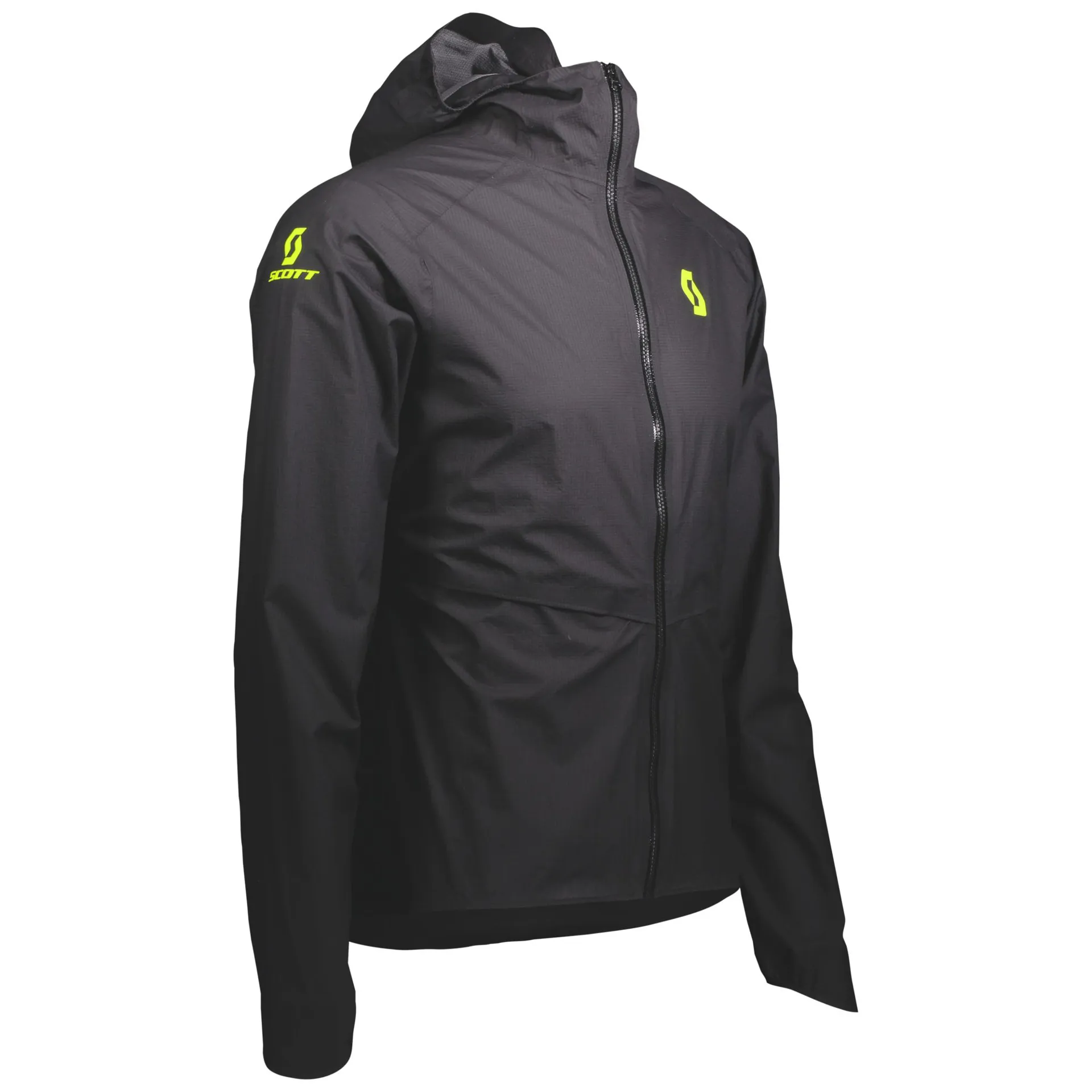 Scott RC Run WP Men's Waterproof Running Jacket Black/Yellow