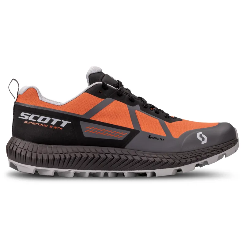 Scott Supertrac 3 GTX Men's Trail Running Shoe Dark Grey/Braze Or
