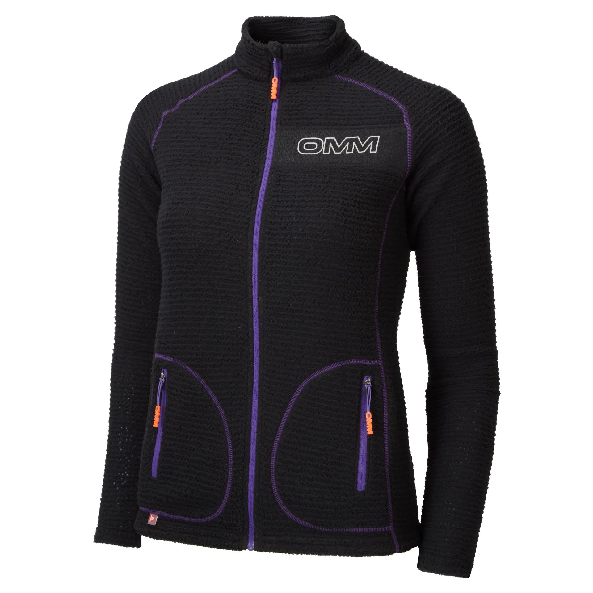 OMM Core Fleece Jacket Women's Thermal Running Top Black