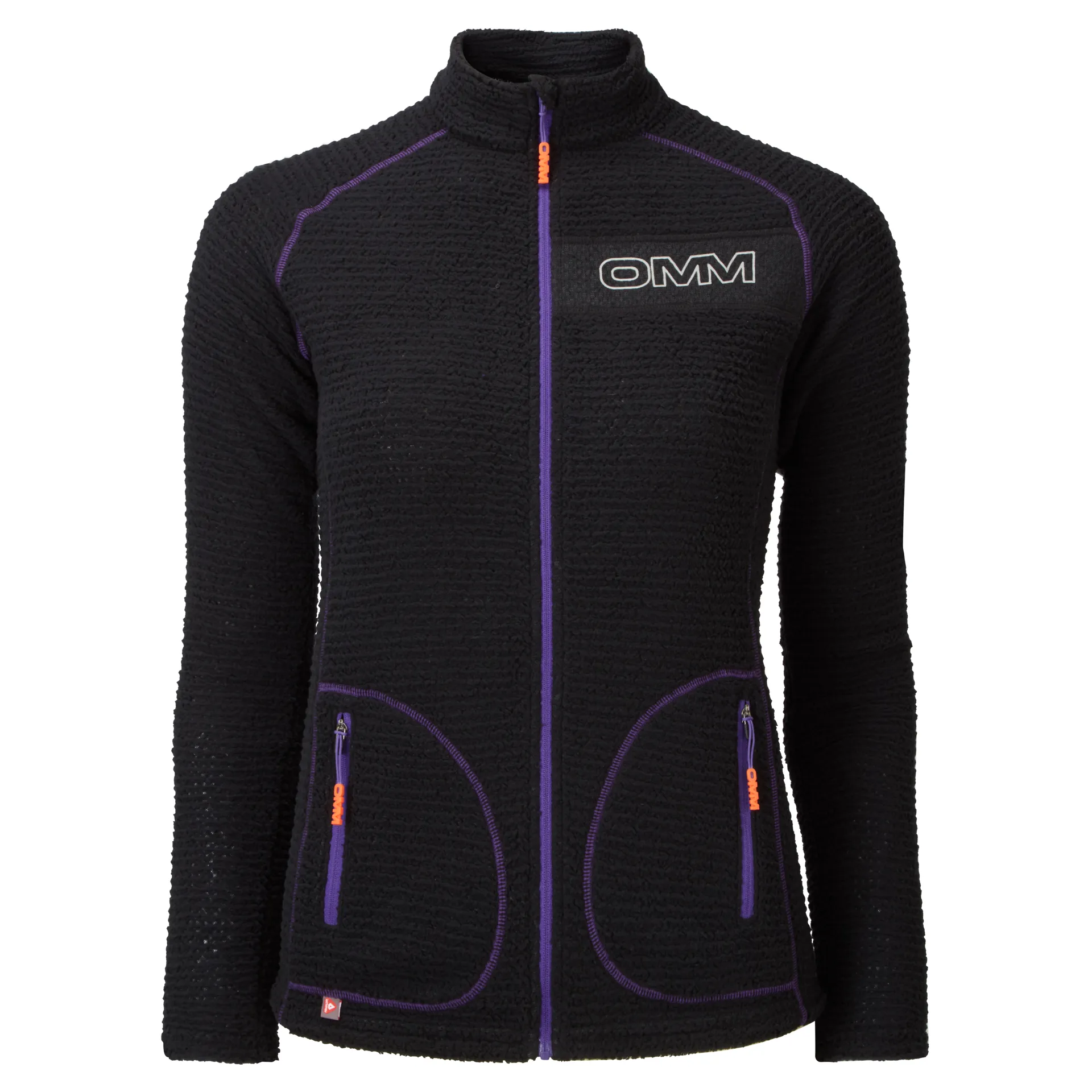 OMM Core Fleece Jacket Women's Thermal Running Top Black