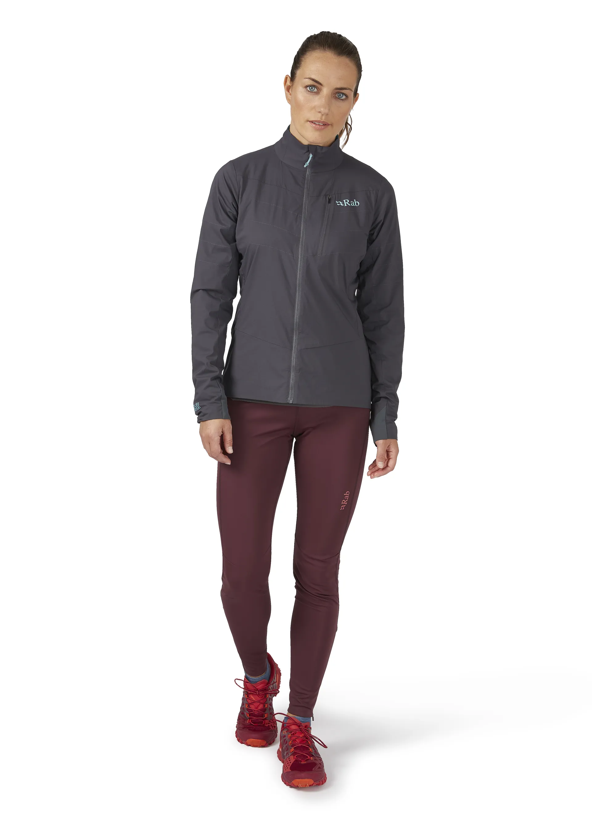 Rab Women's Talus Windstopper Tight Running Tight Legging DeepHea