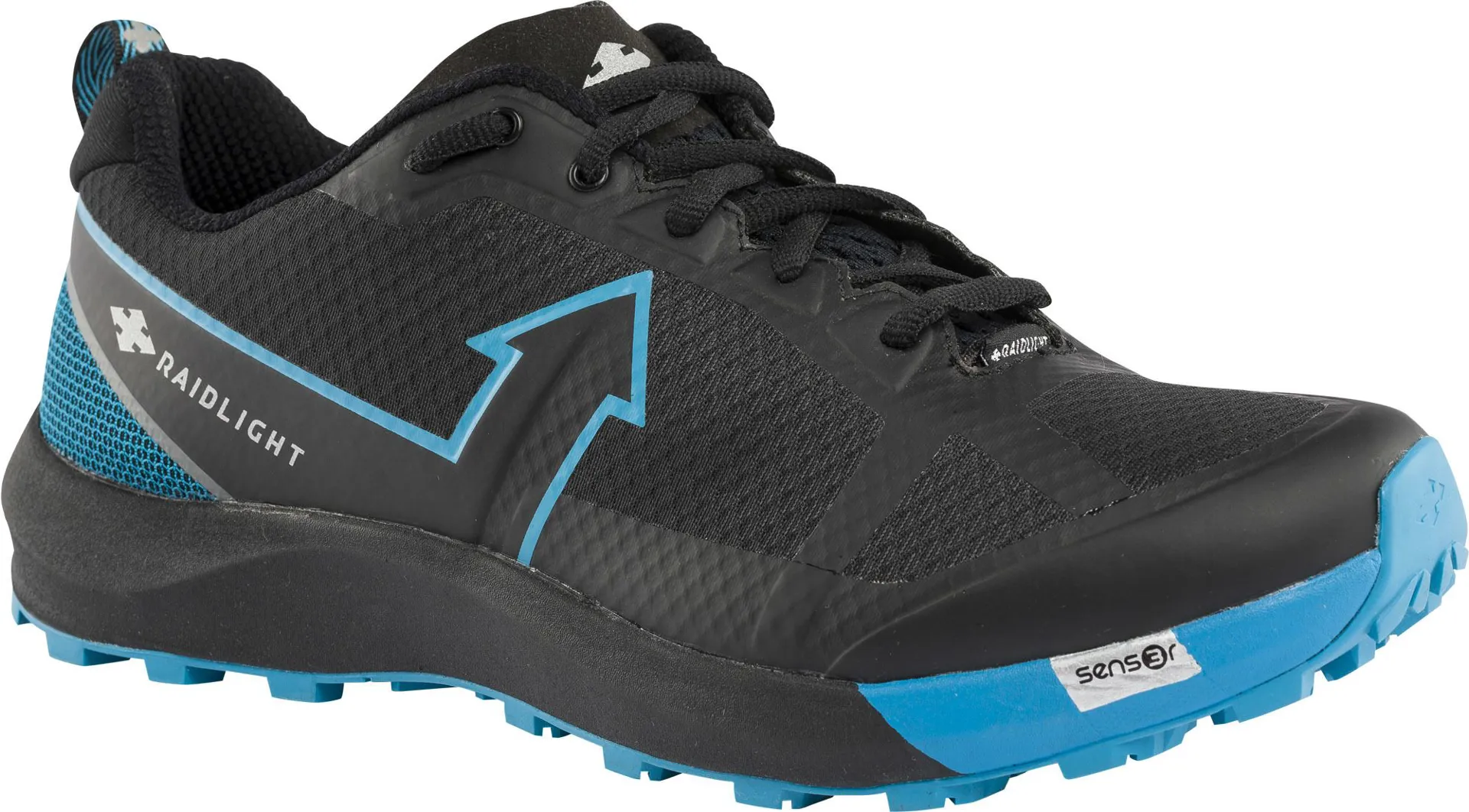 Raidlight Responsiv XP Mens Trial Running Shoe in Black/Blue