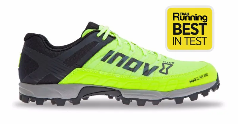 Inov8 Mudclaw 300 Unisex Fell Running Shoe in Yellow/Black