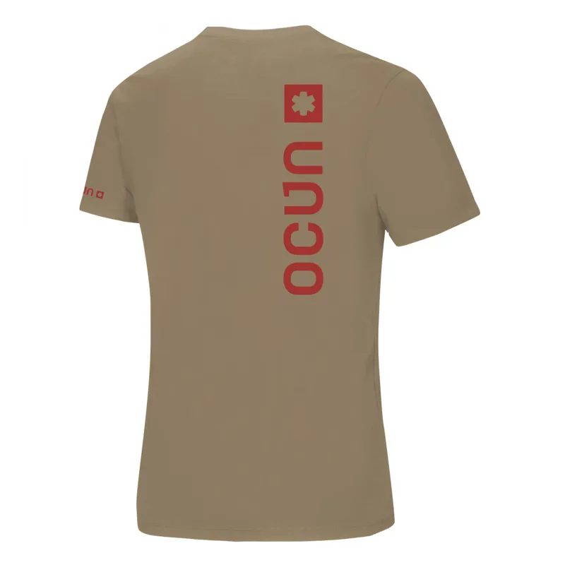 Ocun Logo Men's T-Shirt Irish Cream