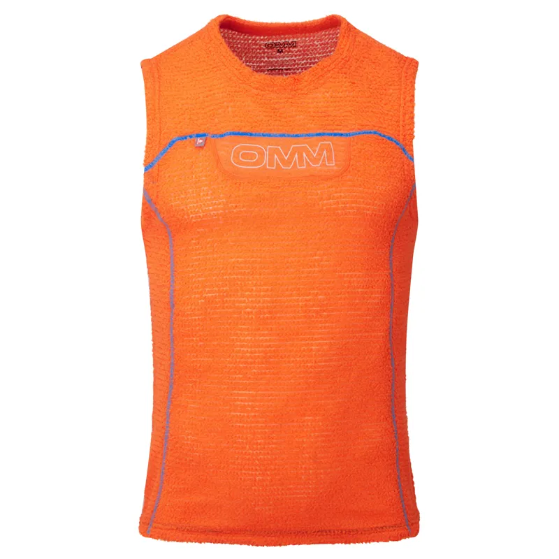 OMM Core Vest Men's Thermal Running Top Orange