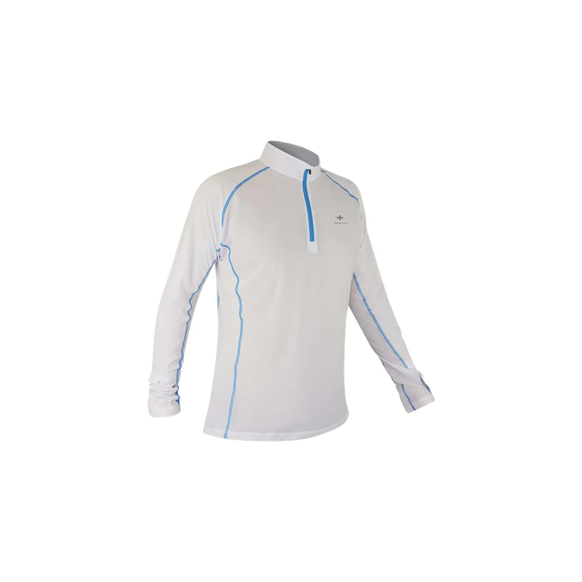 Raidlight Sun Protect LS Zip Top Men's Running White