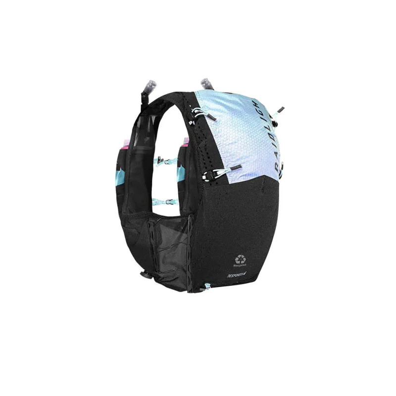 Raidlight Responsiv 6L V2R Womens Running Vest Pack Black/IceBlue