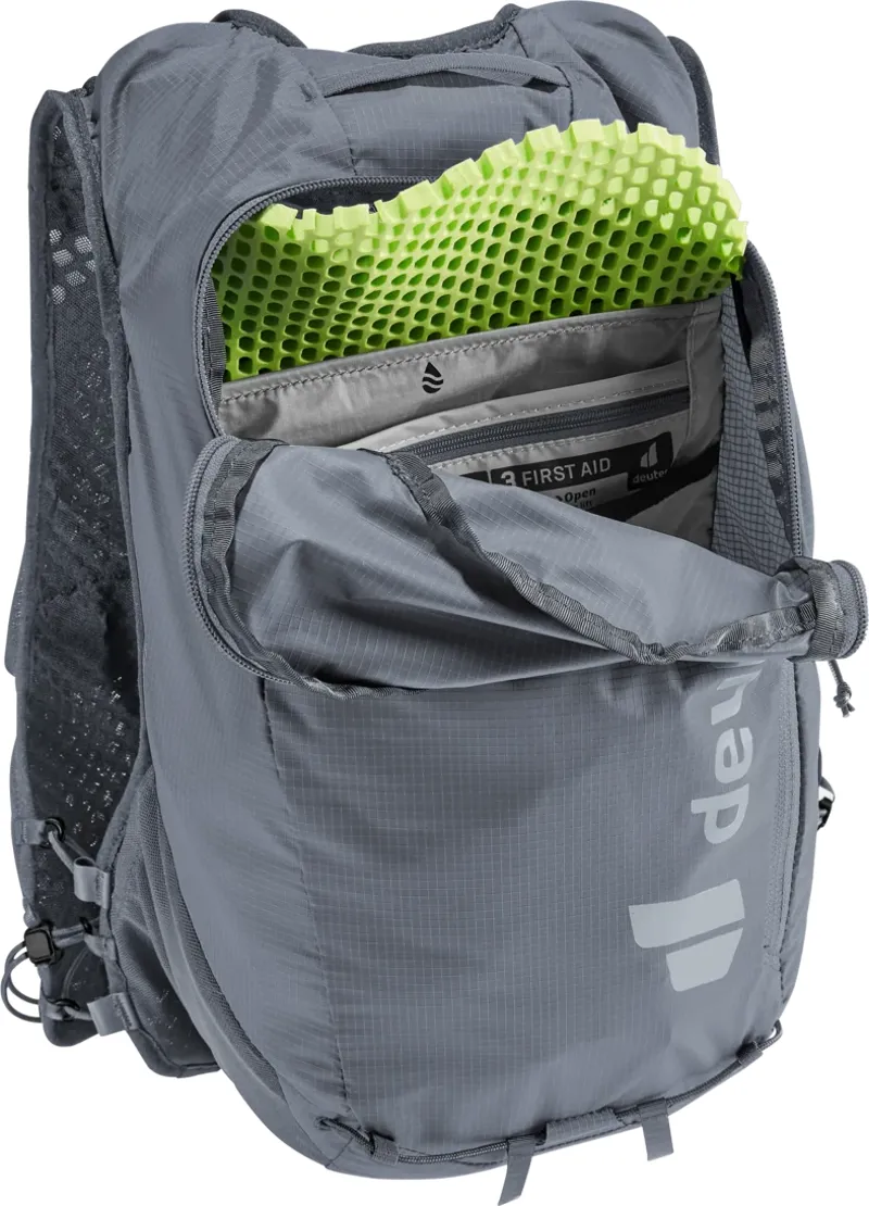 Deuter Ascender 13 Unisex Trail Running Vest Backpack Black