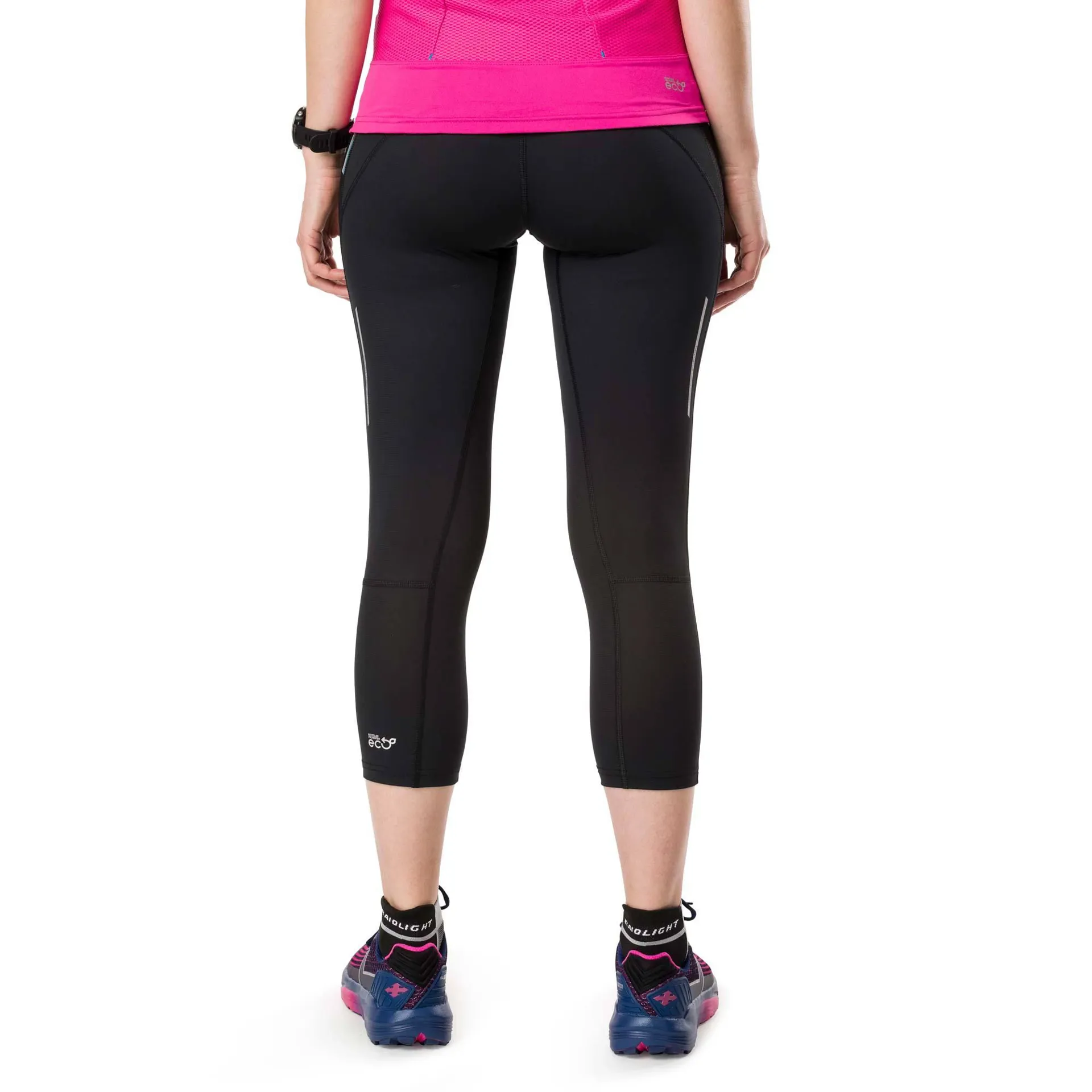 Raidlight Responsiv Trail Raider 3/4 Womens Tight in Black