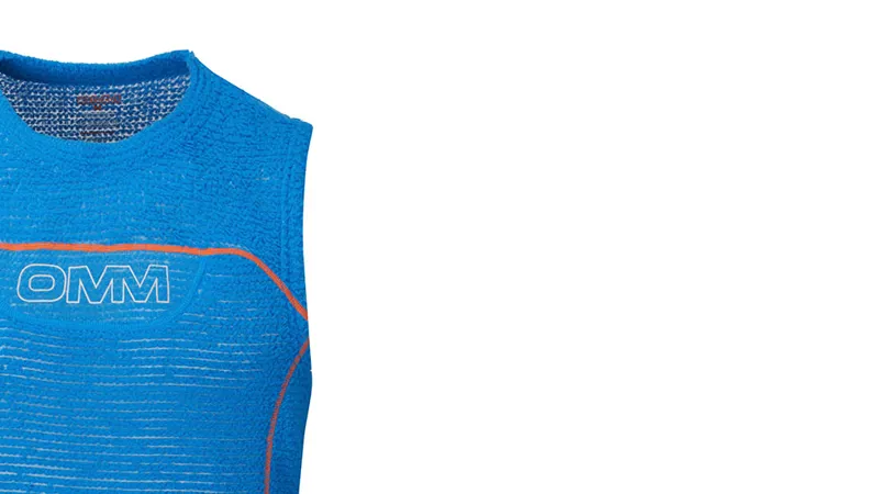 OMM Core Vest Men's Thermal Running Top Blue