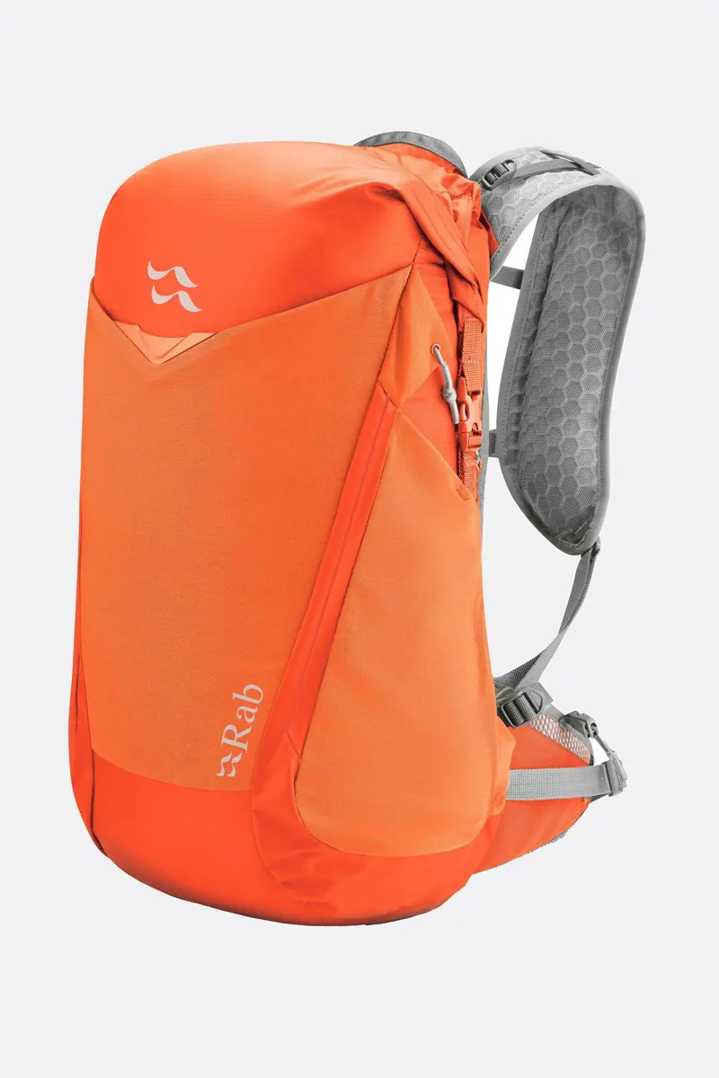 Rab Aeon Ultra 20L Running Fast Hike Pack Rucksack Firecracker