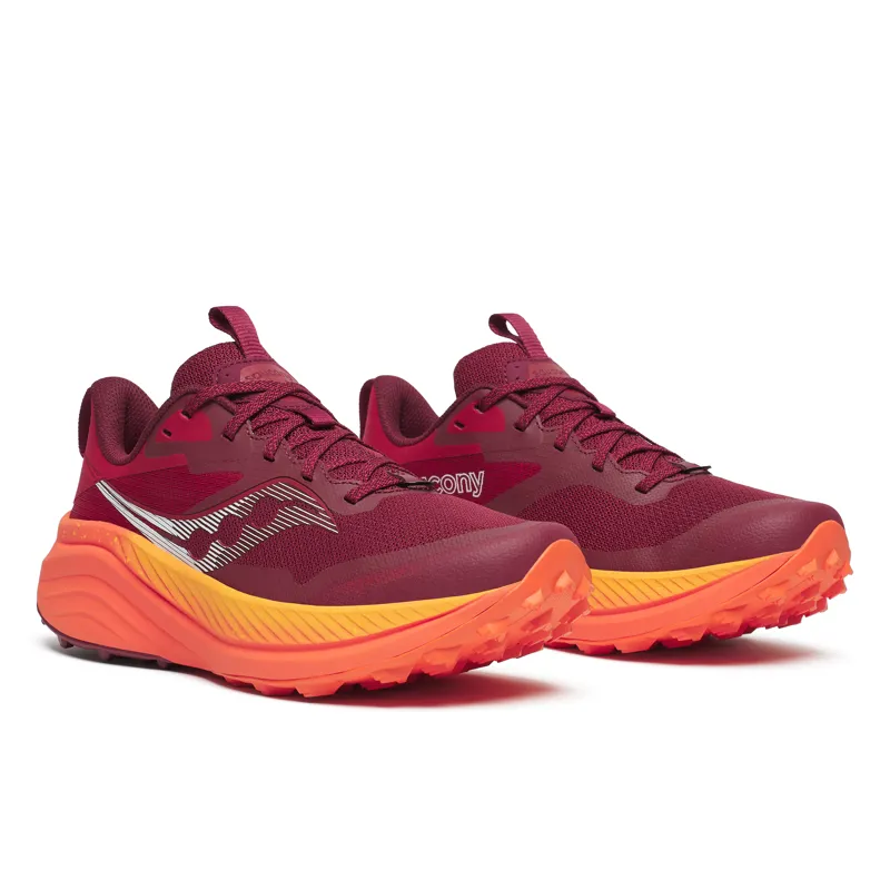 Saucony Xodus Ultra 3 Women s Trail Running Shoe in Current Pepper